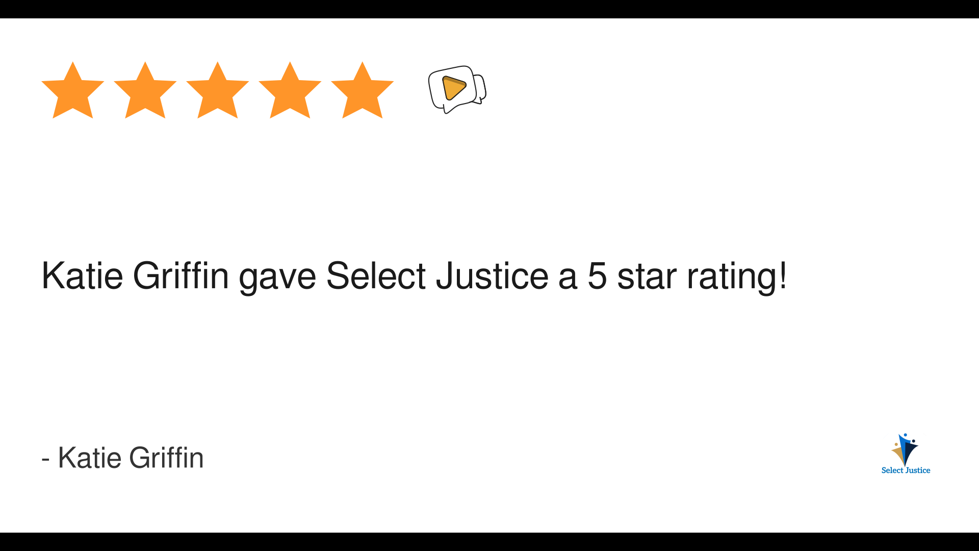 Katie Griffin left a 5-star review