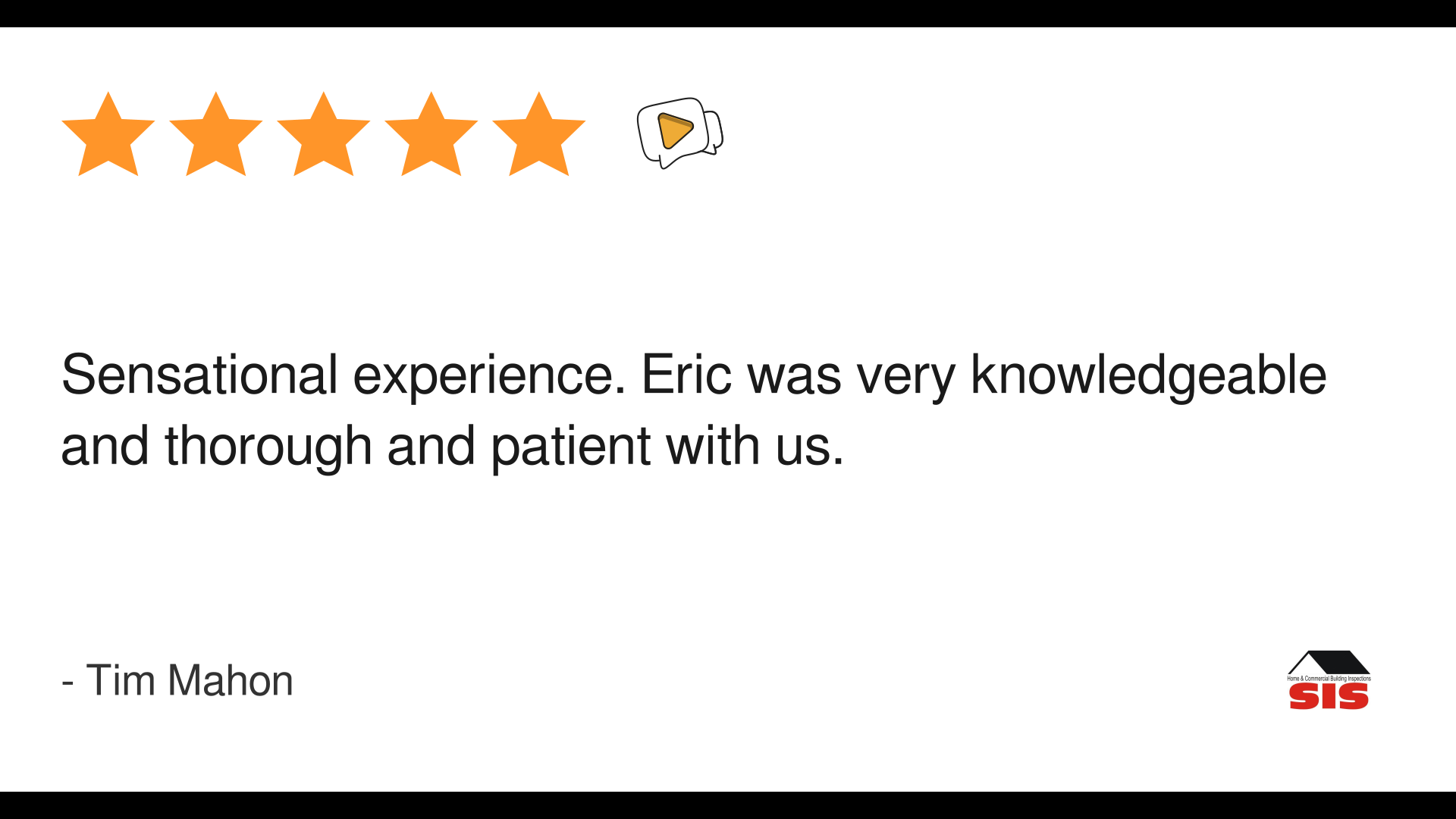 Tim Mahon left a 5-star review