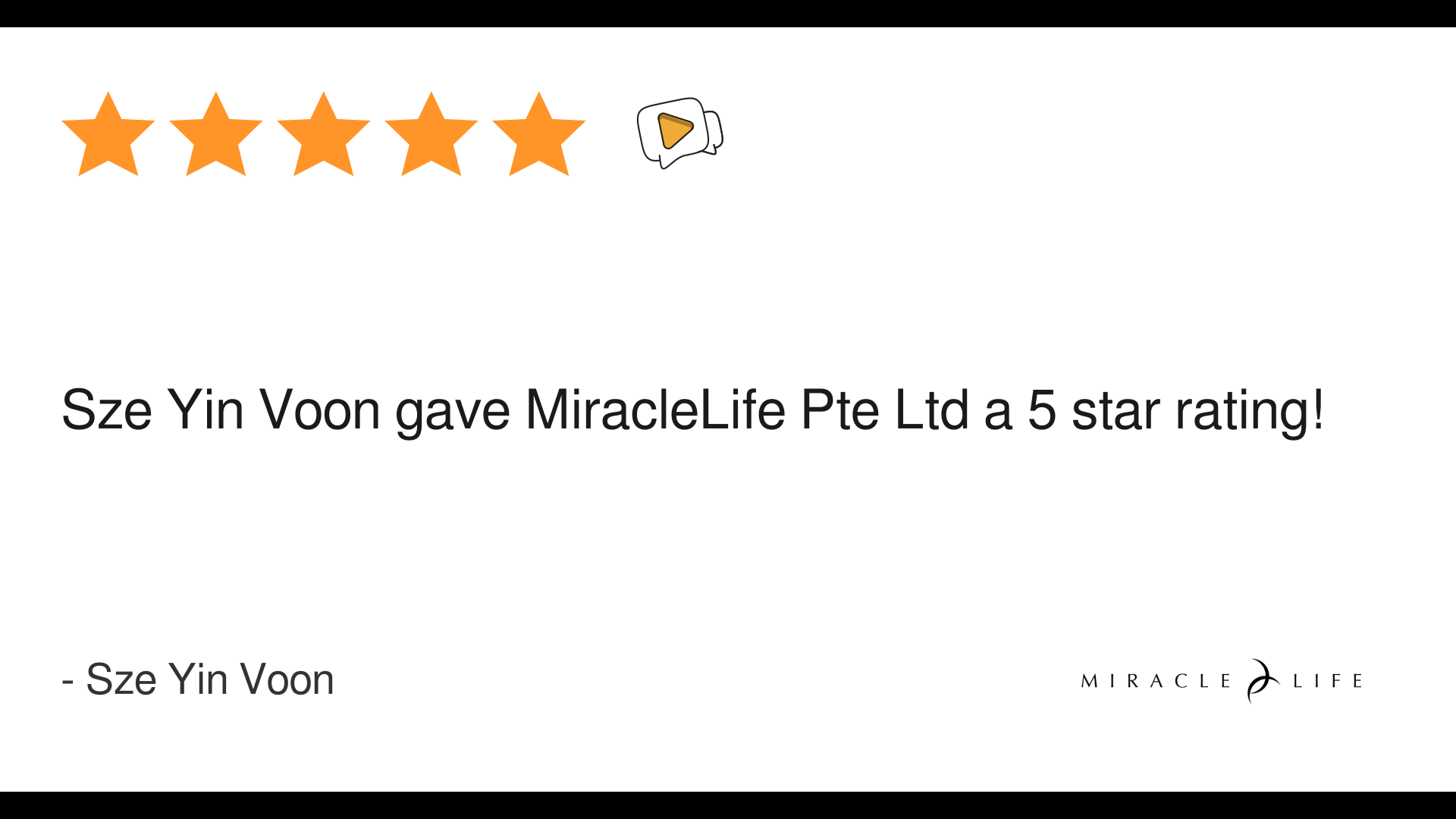 Sze Yin Voon left a 5-star review